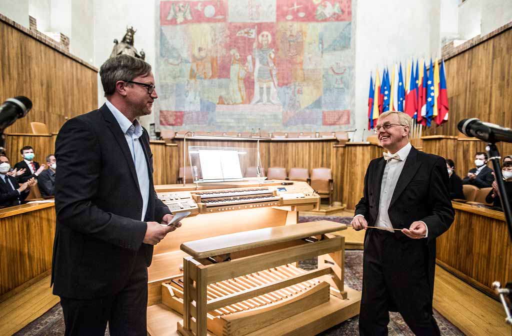 Prag- Orgelweihe im Karolinum - Vleugels - Die Orgelmanufactur